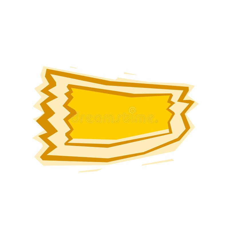 Vector Banner on White. Angular Street Art Style Stock Illustration ...