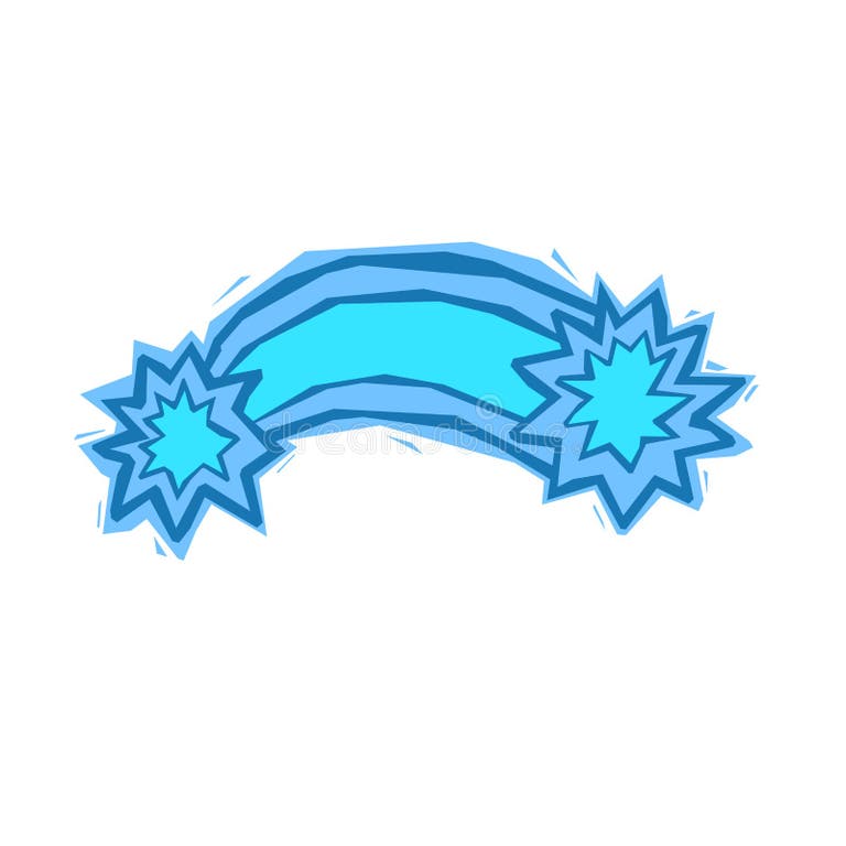 Vector Banner on White. Angular Street Art Style Stock Illustration ...