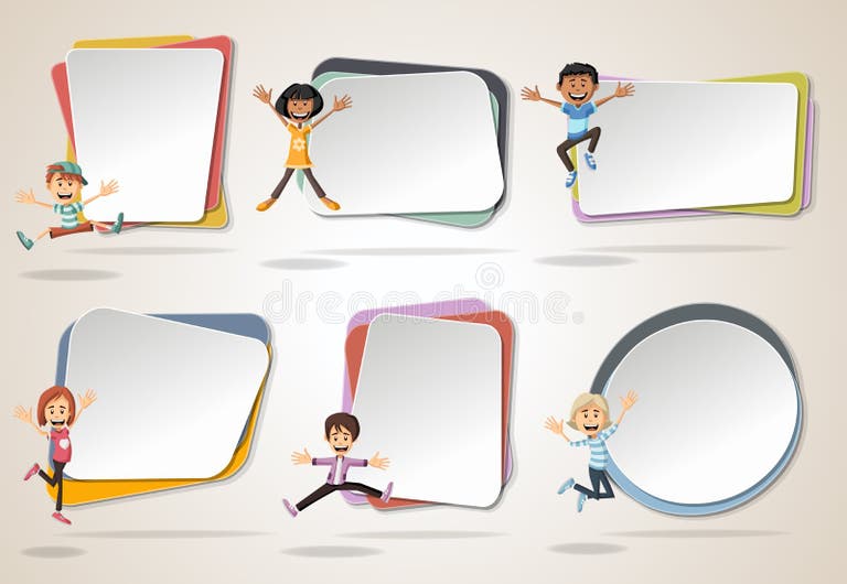 Cartoon Frames Kids Stock Illustrations – 2,249 Cartoon Frames Kids ...