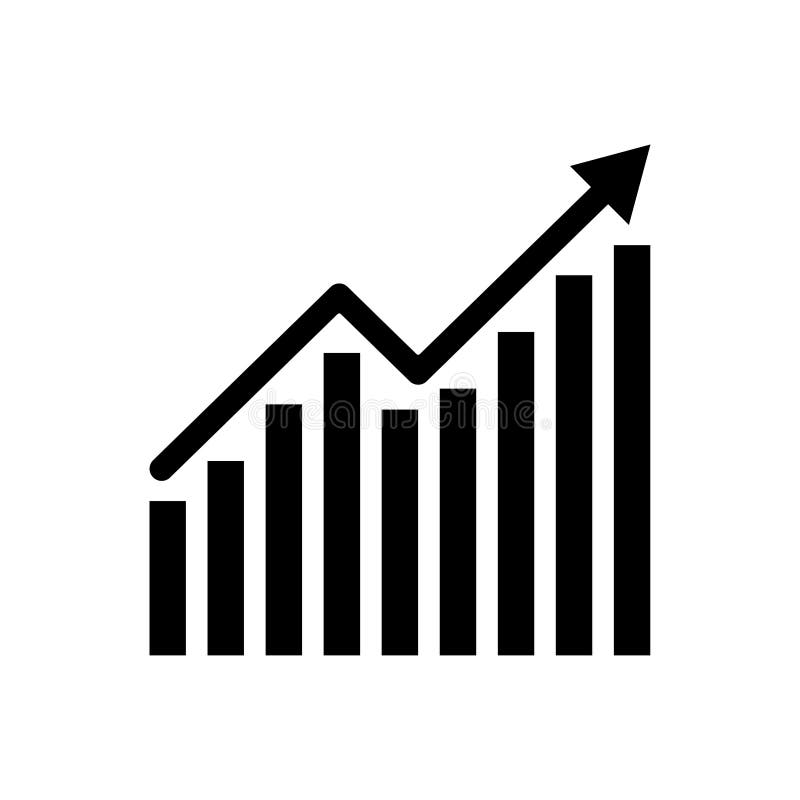 Vector Bar Chart Illustration, Business Graph. Data Growth Diagram ...