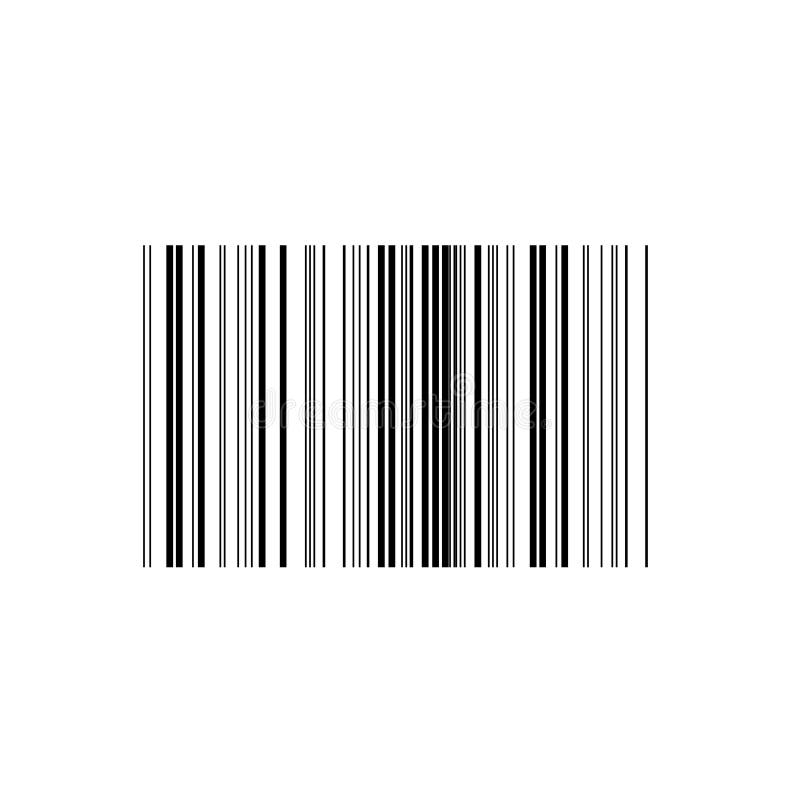 Vector Bar Code, Isolated on White Background -Vector Stock Vector ...