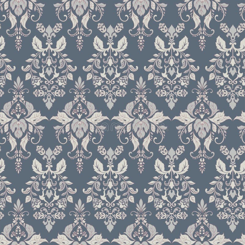 Vector Baroque Floral Pattern. Classic Floral OrnamentÑŽ Stock Vector ...