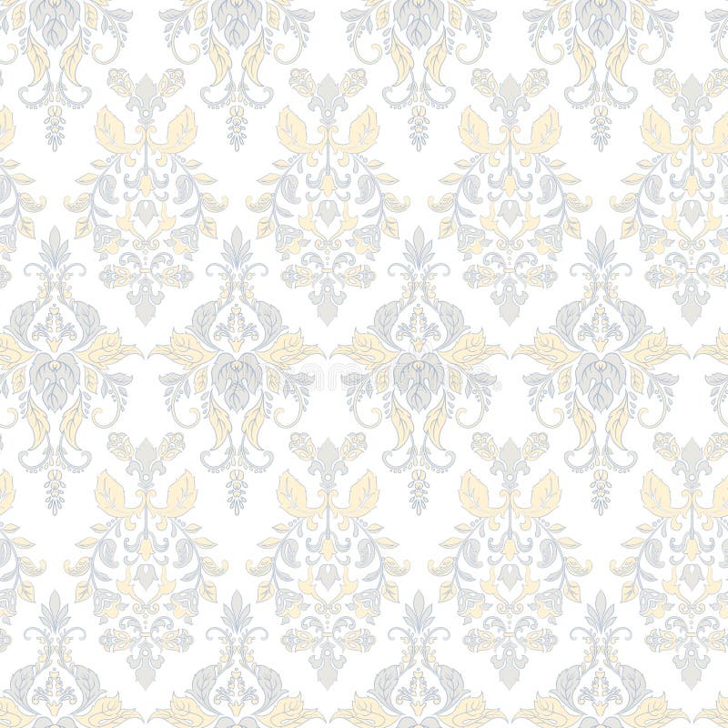 Vector Baroque Floral Pattern. Classic Floral Ornament. Stock Vector ...