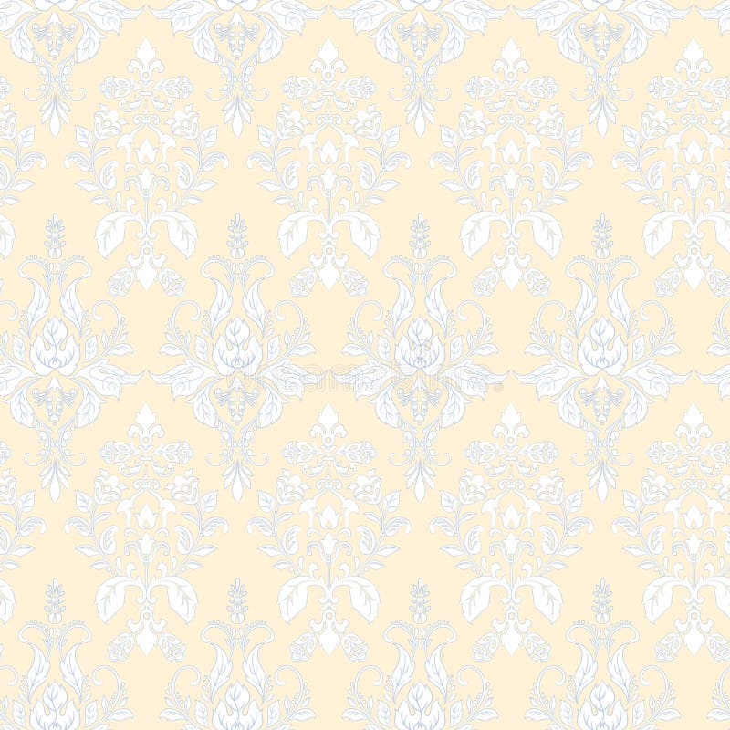 Vector Baroque Floral Pattern. Classic Floral Ornament. Stock ...