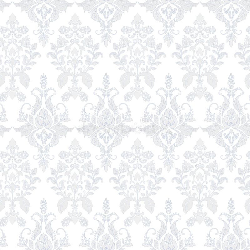 Vector Baroque Floral Pattern. Classic Floral Ornament. Stock ...