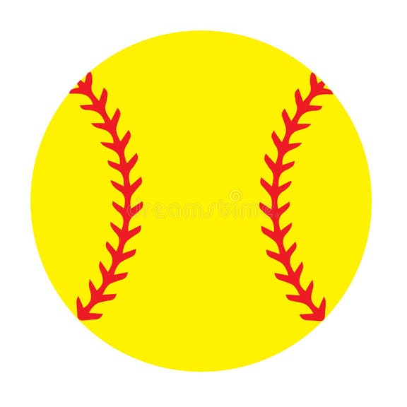Vector baseball, softball stock vector. Illustration of plate - 316324428