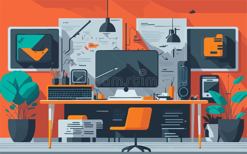 Vector-based Background Illustration Illustrating a Sleek and ...