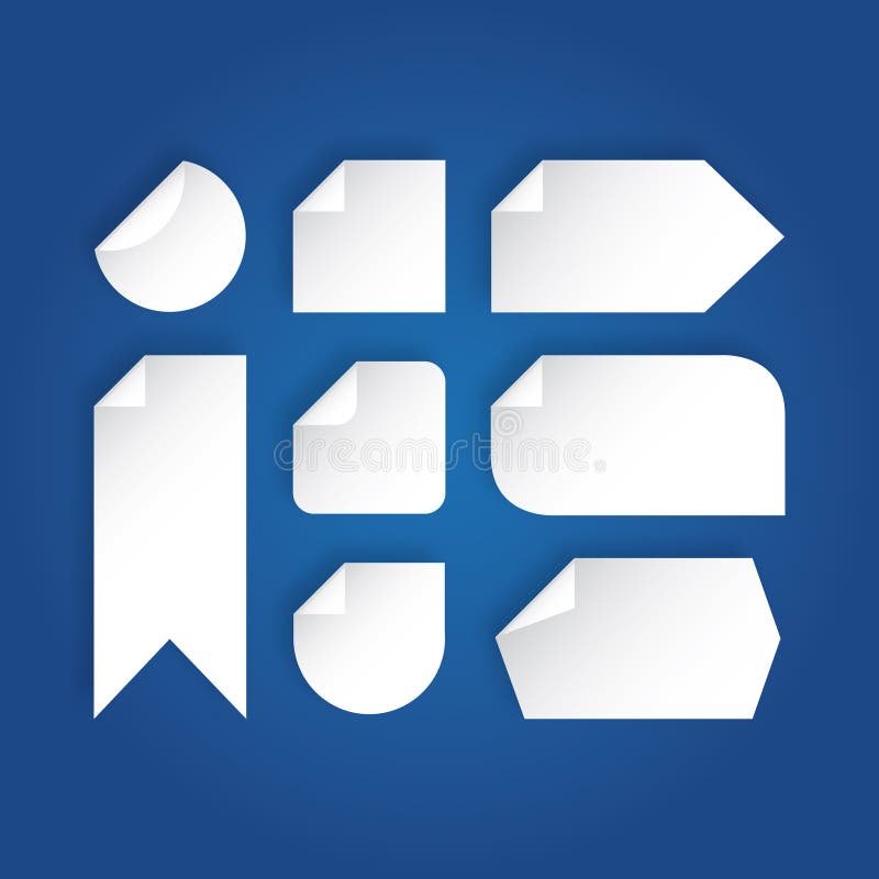 Vector basic shapes stock vector. Illustration of fold - 49618446