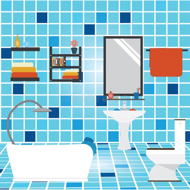 Vector of bathroom signs stock vector. Illustration of icon - 46711175