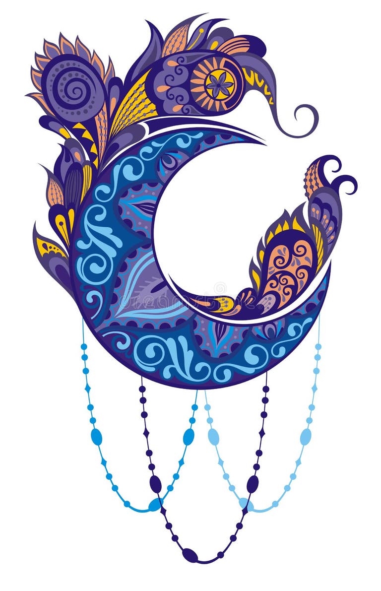 Moon Design Stock Illustrations – 699,104 Moon Design Stock ...