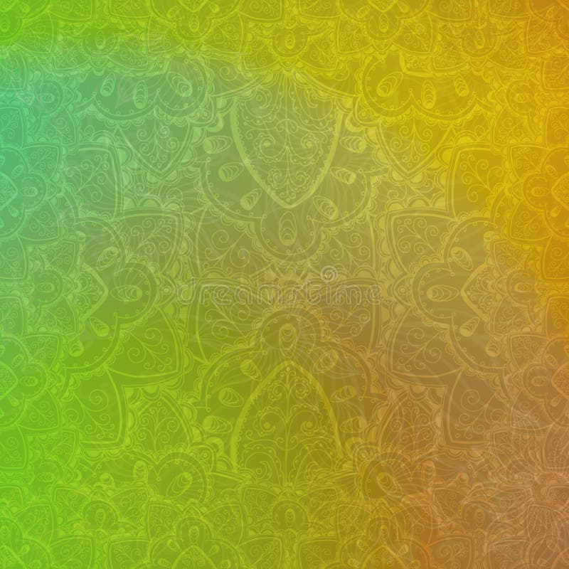 Vector Beautiful Fantasy Pattern with Old Scratched Texture and Spots ...