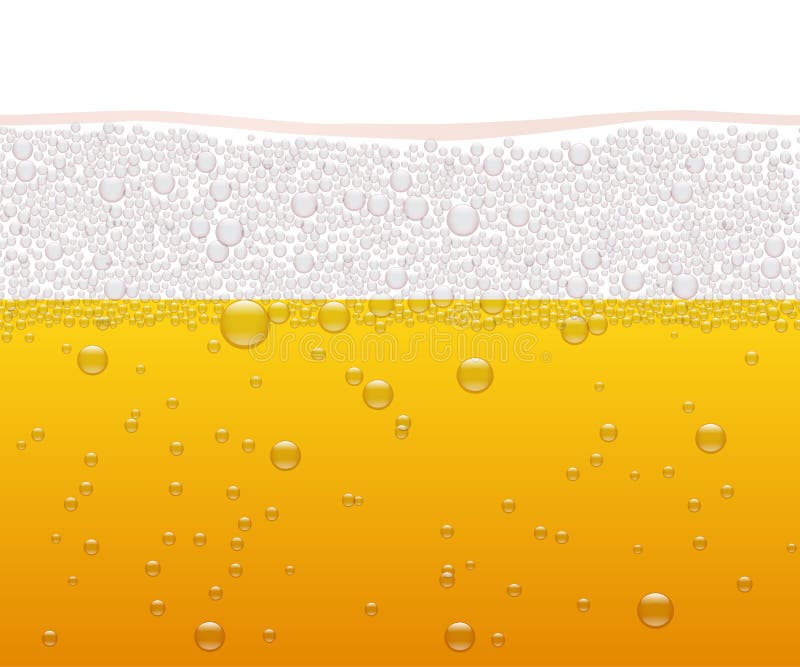 Vector Beer Horizontal Seamless Pattern. Stock Vector - Illustration of ...