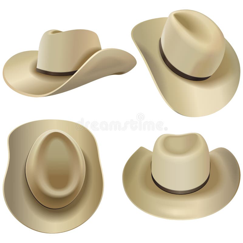 Cowboy Hat Side View Stock Illustrations – 134 Cowboy Hat Side View ...