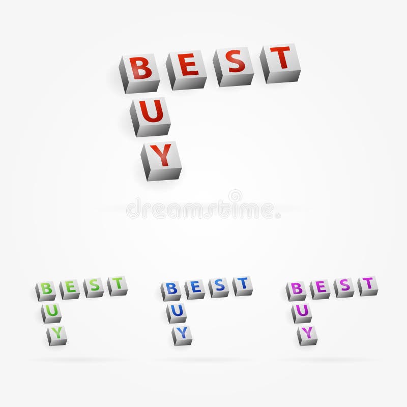 Vector best buy text stock illustration. Illustration of sharp - 38049528