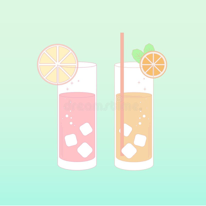 Vector of a Beverage Drinks Stock Vector - Illustration of alcohol ...