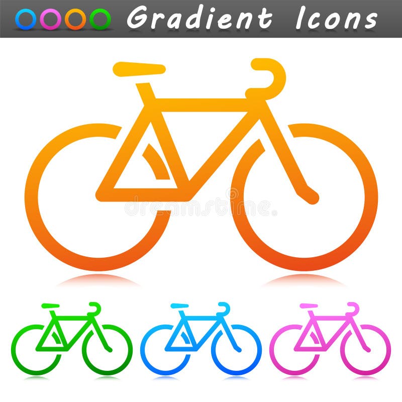 Vector Bike Symbol Icon Design Stock Vector - Illustration of vector ...