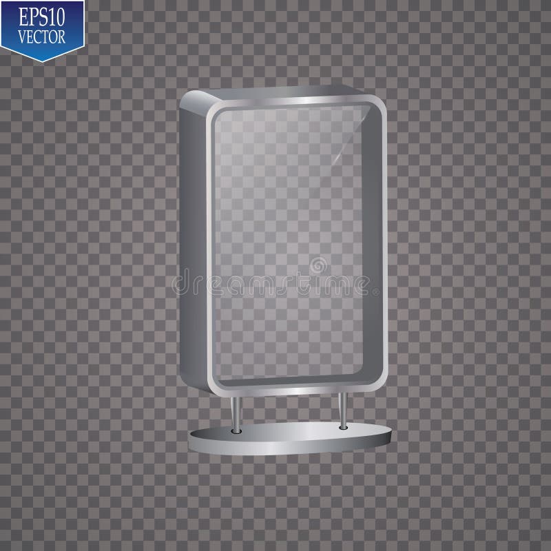 Vector Billboard for Your Text, Isolated on a Transparent Background ...