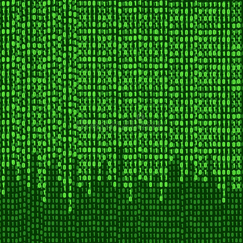 Vector Binary Code Background, Gradient Texture, Technology Concept ... Vector Binary Code Background, Gradient Texture, Technology Concept ...
