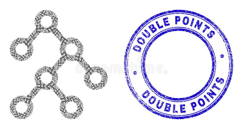 Double points stock illustration. Illustration of double - 92088251