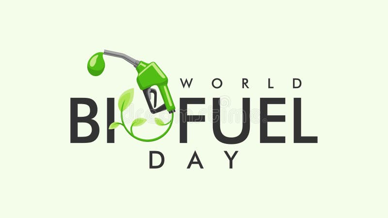 Vector Biofuel Day Background Template Stock Vector - Illustration of ...