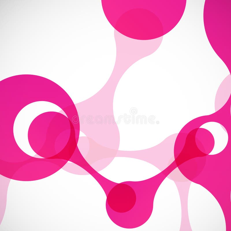 Vector Biotechnology Illustration. Science Design Molecule DNA Stock ...