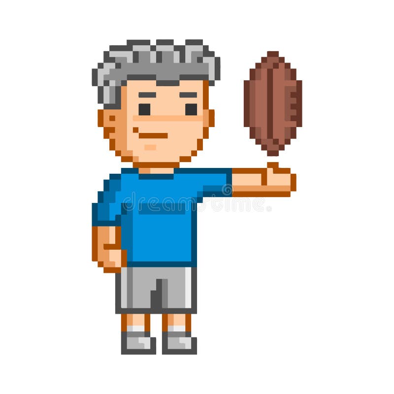 8 Bit Football Stock Illustrations – 48 8 Bit Football Stock ...
