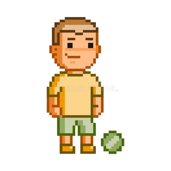 Pixel Art Soccer Ball Stock Illustrations – 305 Pixel Art Soccer Ball ...