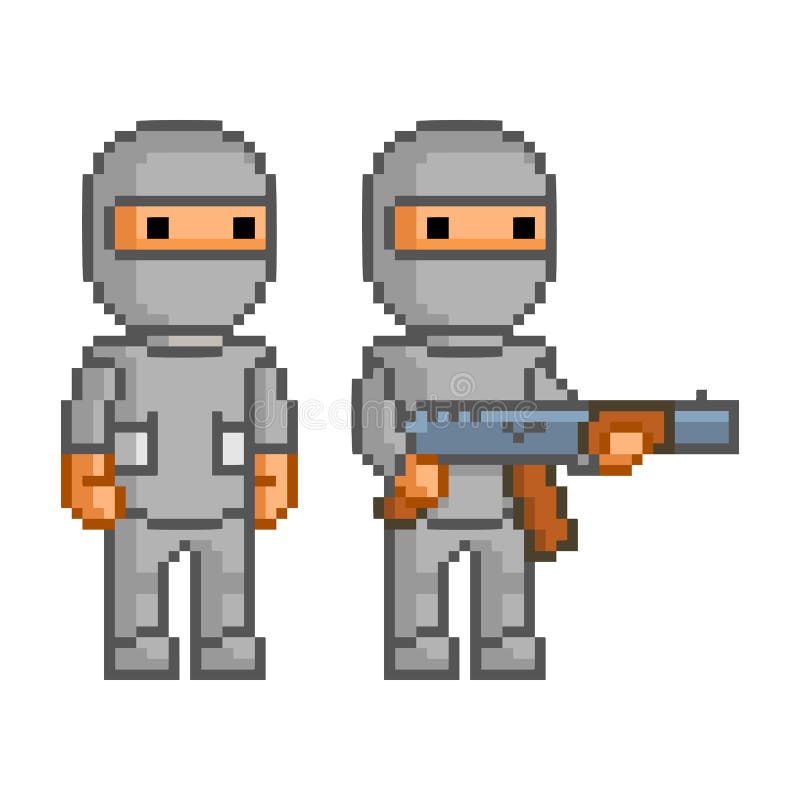 Bit Soldier Stock Illustrations – 230 Bit Soldier Stock Illustrations ...