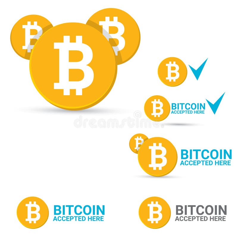 Vector Bitcoin Symbol. Bitcoin Icon Stock Vector - Illustration of coin ...