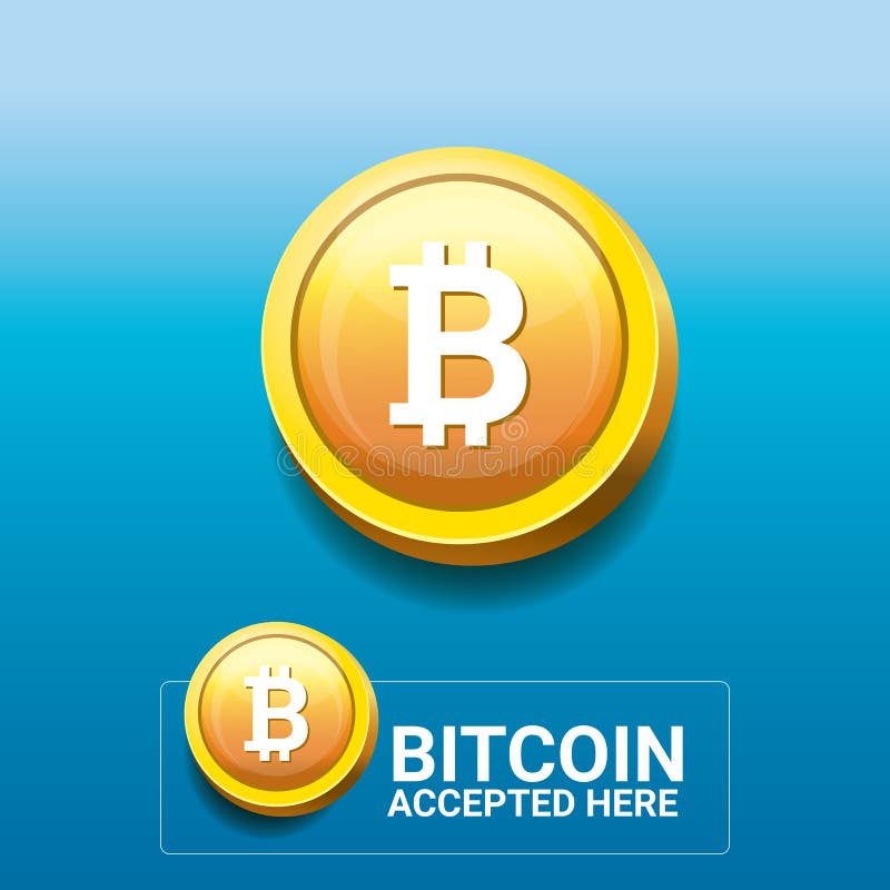 Vector Bitcoin Symbol. Bitcoin Icon Stock Vector - Illustration of ...