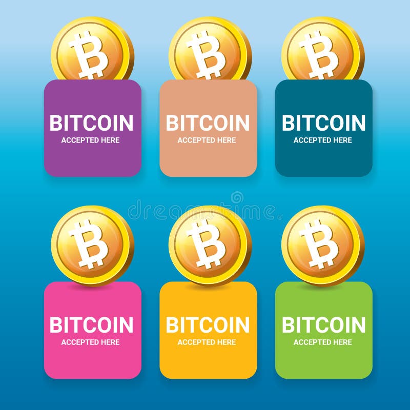Vector Bitcoin Symbol. Bitcoin Icon Stock Vector - Illustration of ...