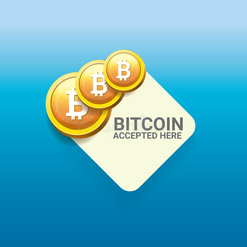 Vector Bitcoin Symbol. Bitcoin Icon Stock Vector - Illustration of bank ...