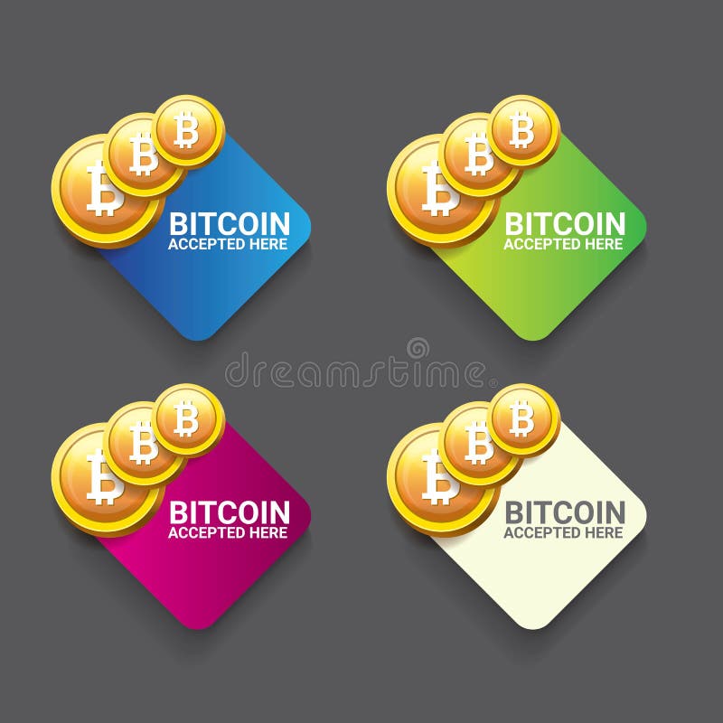 Vector Bitcoin Symbol. Bitcoin Icon Stock Vector - Illustration of ...
