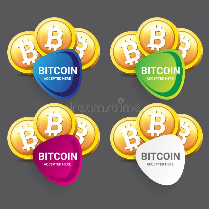Vector Bitcoin Symbol. Bitcoin Icon Stock Vector - Illustration of ...