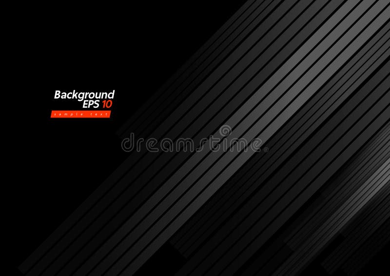 Vector Black Background Template 115 Stock Vector - Illustration of ...