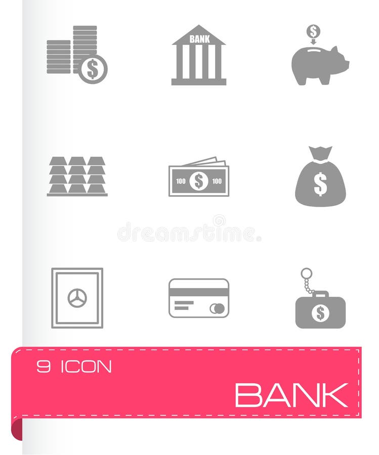 Black Bank Building Icon, Bank Building Logo Stock Vector ...