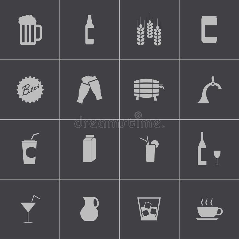 Beer Line Icon Set. Contains Such Icons As Craft Beer, Tank, Hops and ...