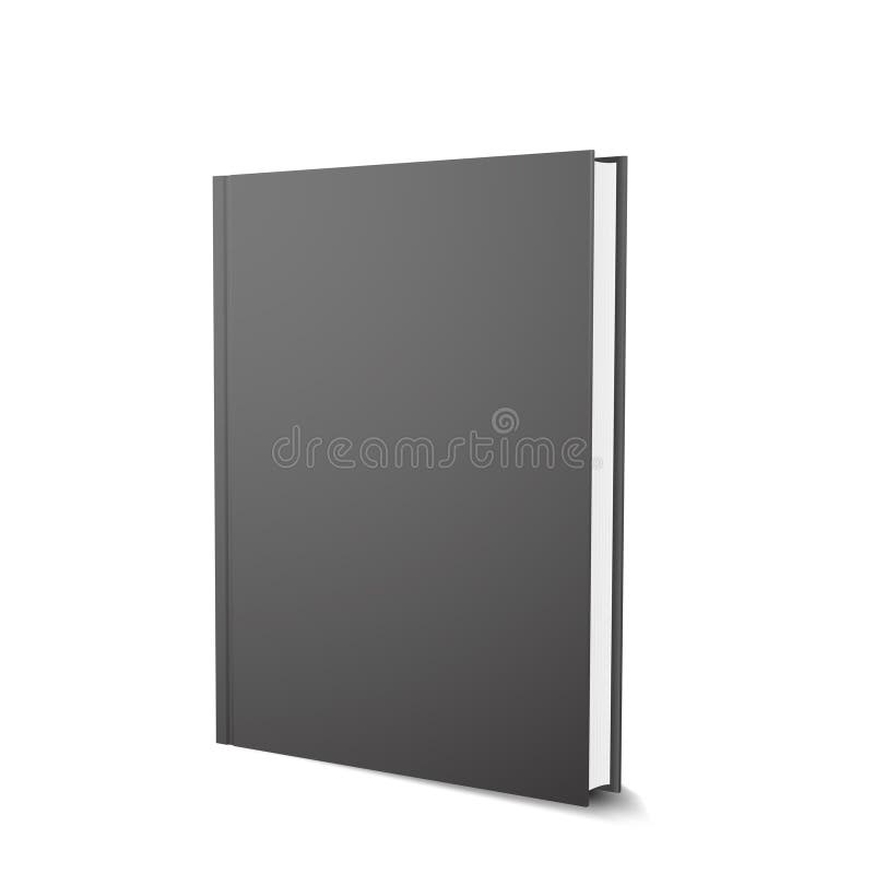 Vector Black Book Template, Realistic Design Stock Vector ...