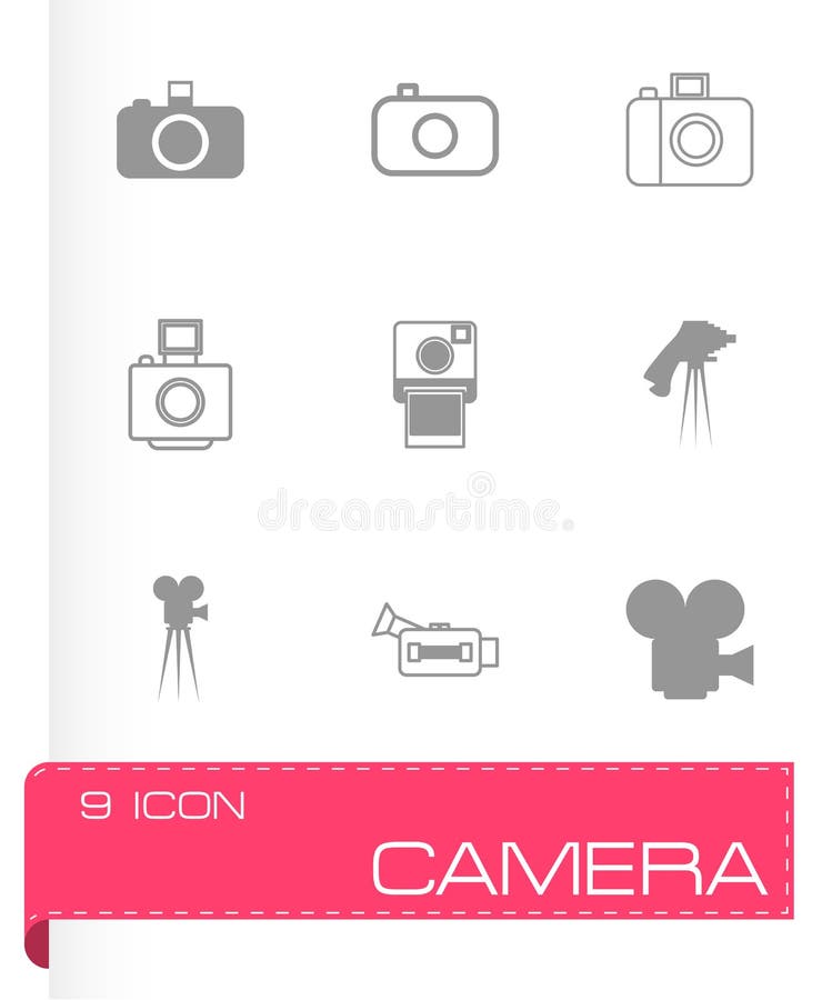 Grey Camera Icon Stock Illustrations – 10,219 Grey Camera Icon Stock ...