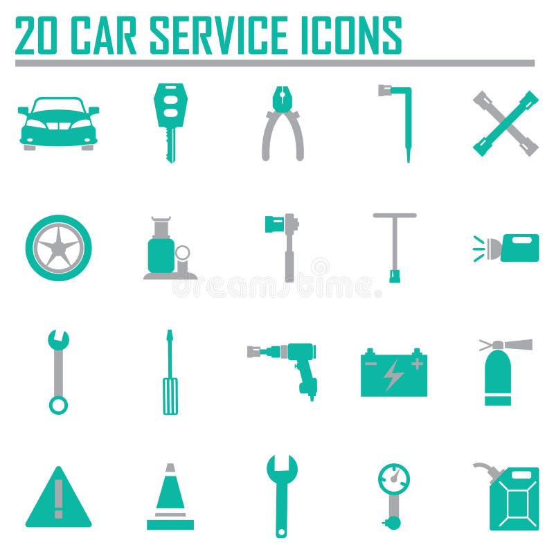 Car Service Pictogram Stock Illustrations – 30,736 Car Service ...