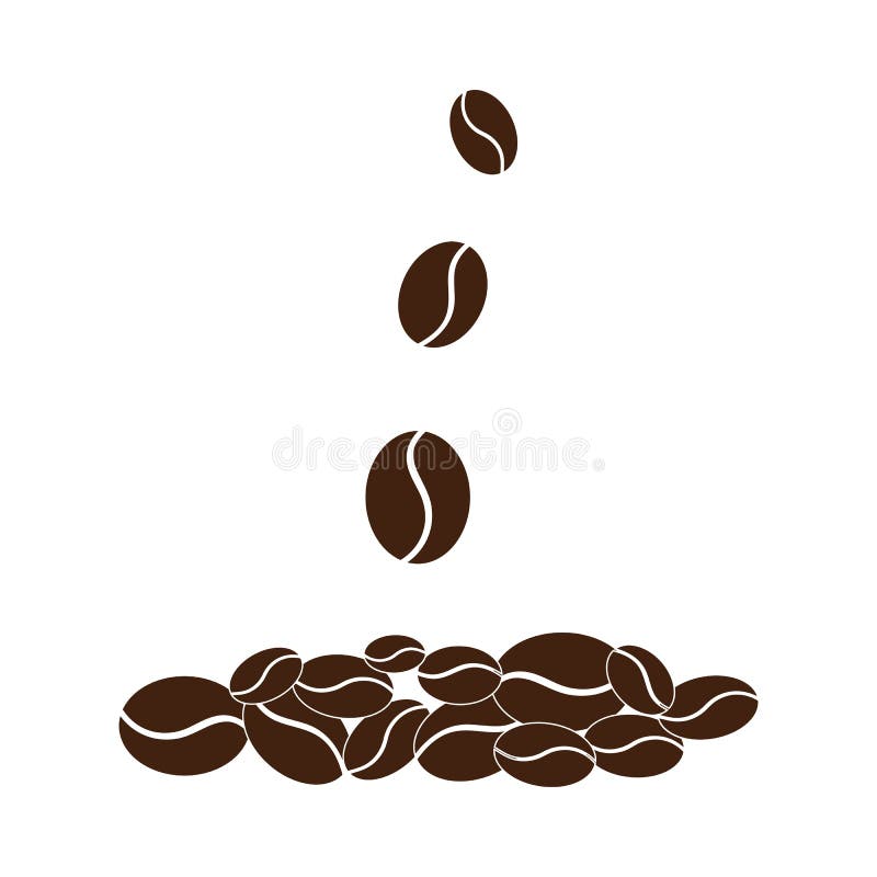 Vector Black Coffee Icons Set Stock Vector - Illustration of drawing ...