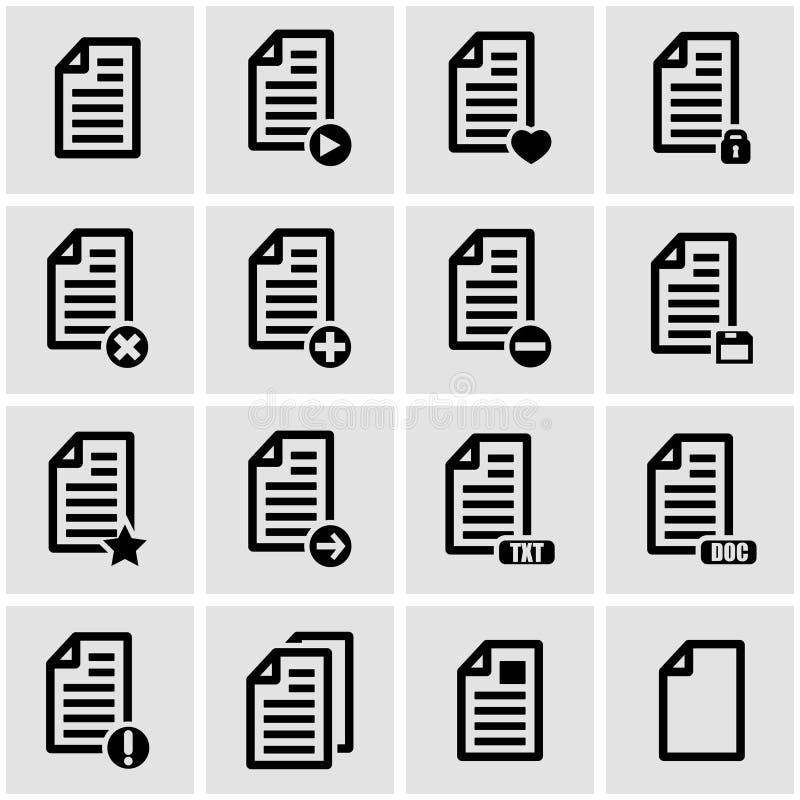 Documents Icon. Stack of Paper Sheets. Confirmed or Approved Document ...