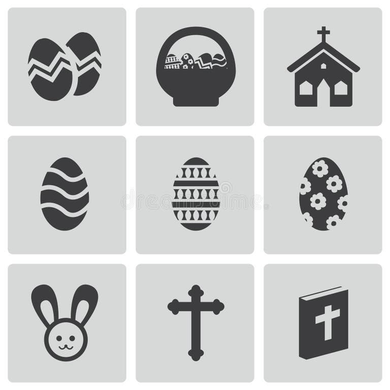 Easter Icons Stock Illustrations – 22,412 Easter Icons Stock ...