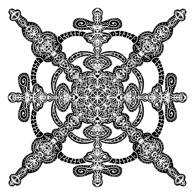 Vector Black Element for Design Stock Vector - Illustration of motif ...