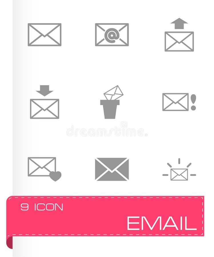 110+ Black email icon Free Stock Photos - StockFreeImages