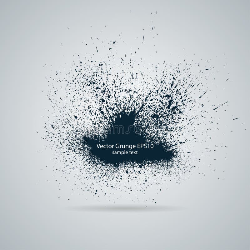 Vector black grunge banner stock vector. Illustration of spatter - 66943763