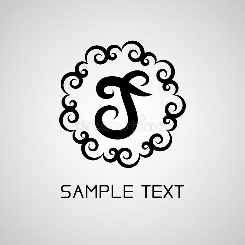 Vector a Black Letter Logo or Label, Icon for Company. Use for Identity ...