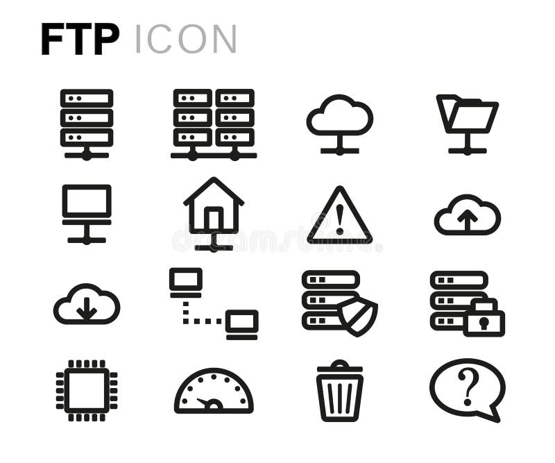 Ftp Icons Stock Illustrations – 2,648 Ftp Icons Stock Illustrations ...
