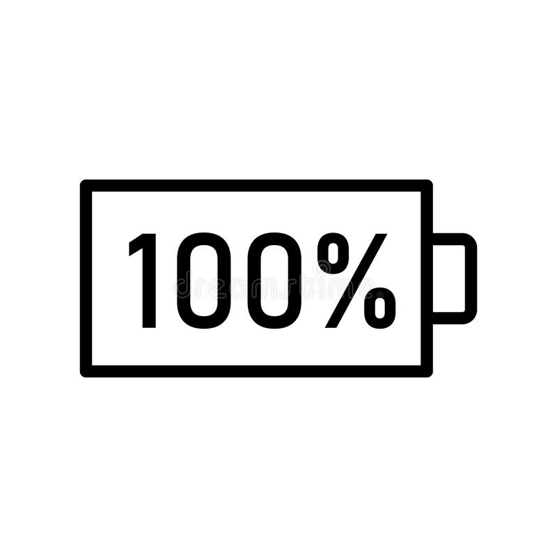 Battery Charge Status . Icon Phone Battery Energy Levels and Power ...