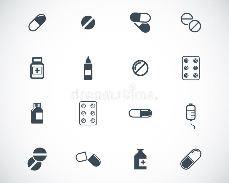 Pharma icons stock vector. Illustration of chemistry - 38841804